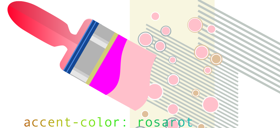 CSS accent-color für checkbox, radio button, Range-Slider und Progress / Meter | mediaevent.de