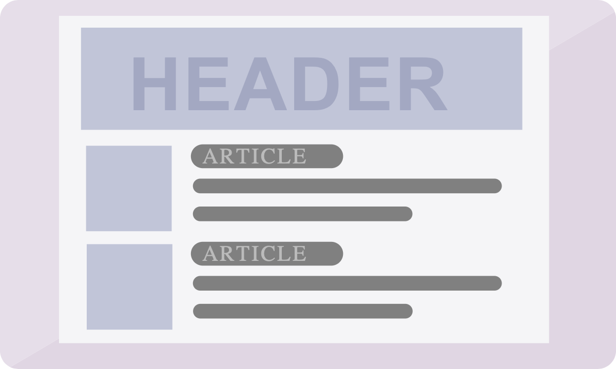 HTML article • section • header | mediaevent.de