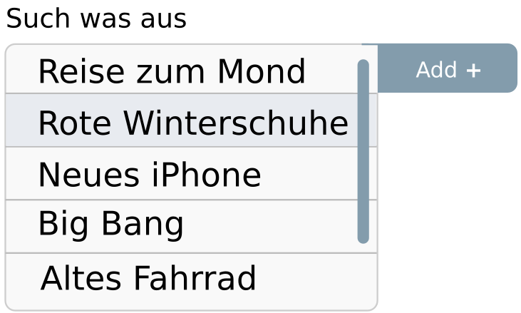 HTML select – aufklappbare Liste von Optionen | mediaevent.de